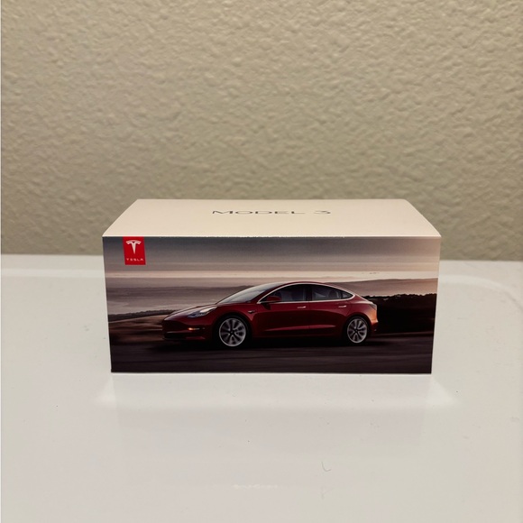 Tesla | Toys | Tesla Model 3 Red Diecast Collectible | Poshmark